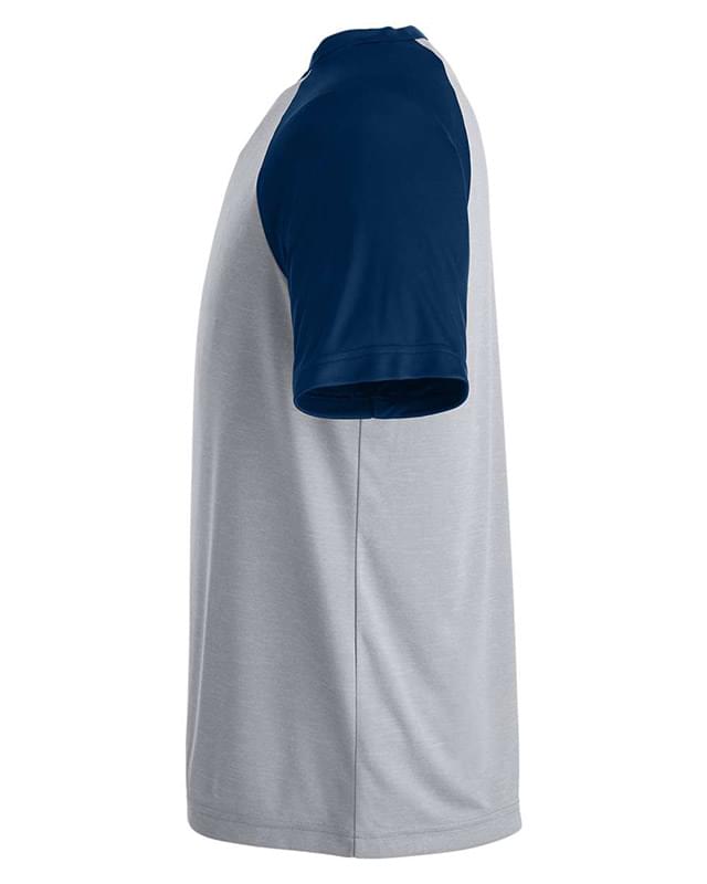 Unisex Zone Colorblock Raglan T-Shirt Promotional Product Men's Short ...